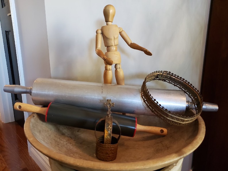 Vintage Industrial Aluminum Steel Rolling Pin Working Order - Etsy Canada