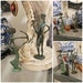 Vintage Ancient Greek Roman Oxidized Bronze Mythology Deities Statues ...