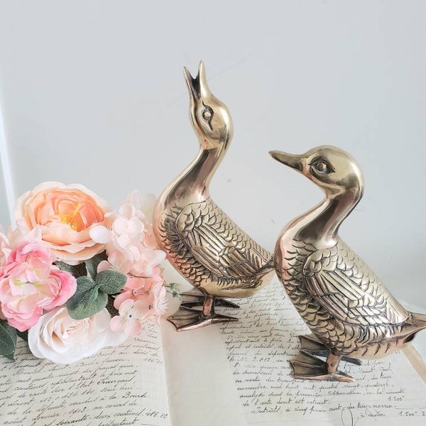 Brass Ducks - Etsy