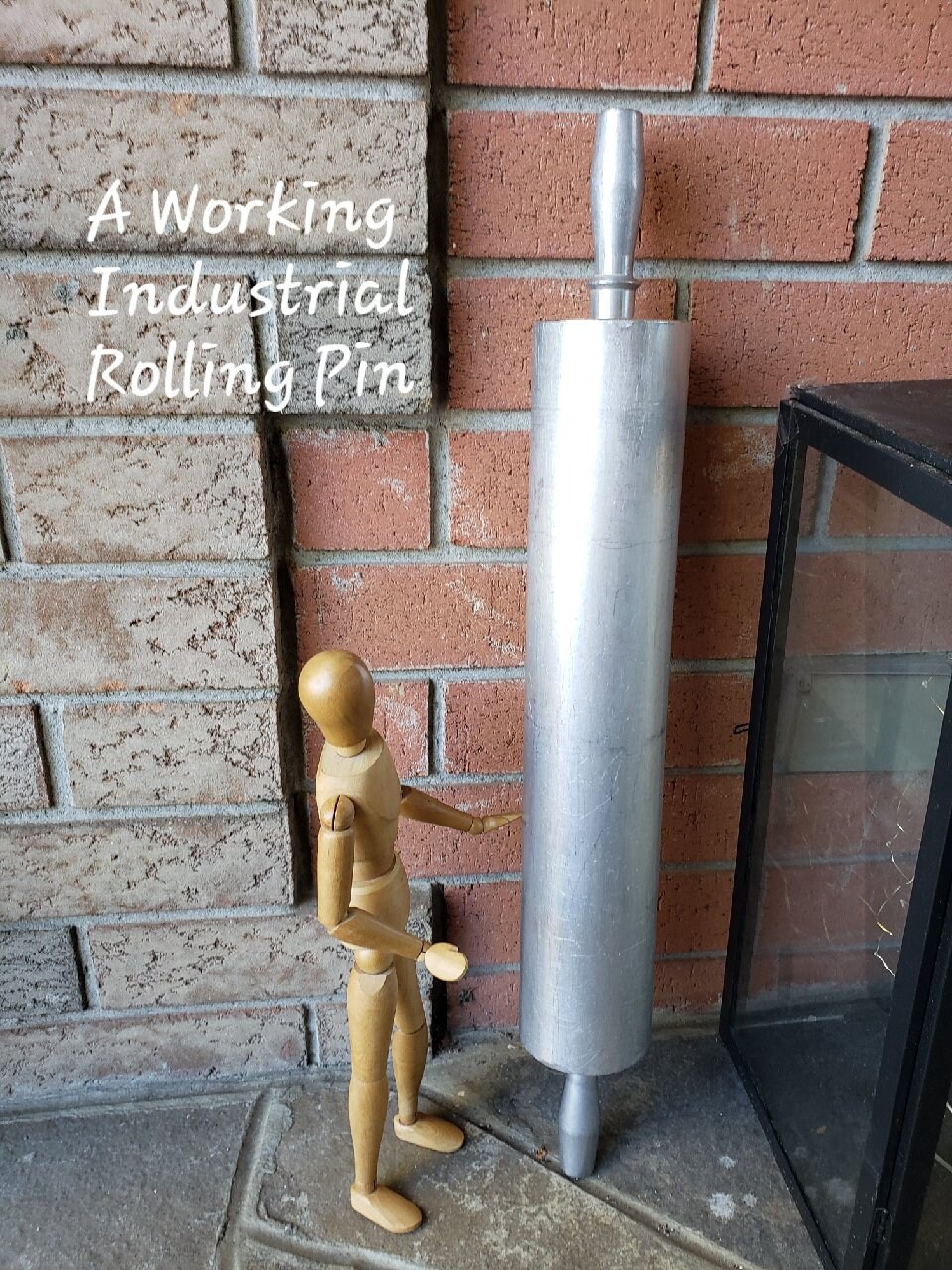 Vintage Industrial Aluminum Steel Rolling Pin Working Order - Etsy Canada