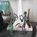 Vintage Ancient Greek Roman Oxidized Bronze Mythology Deities Statues ...
