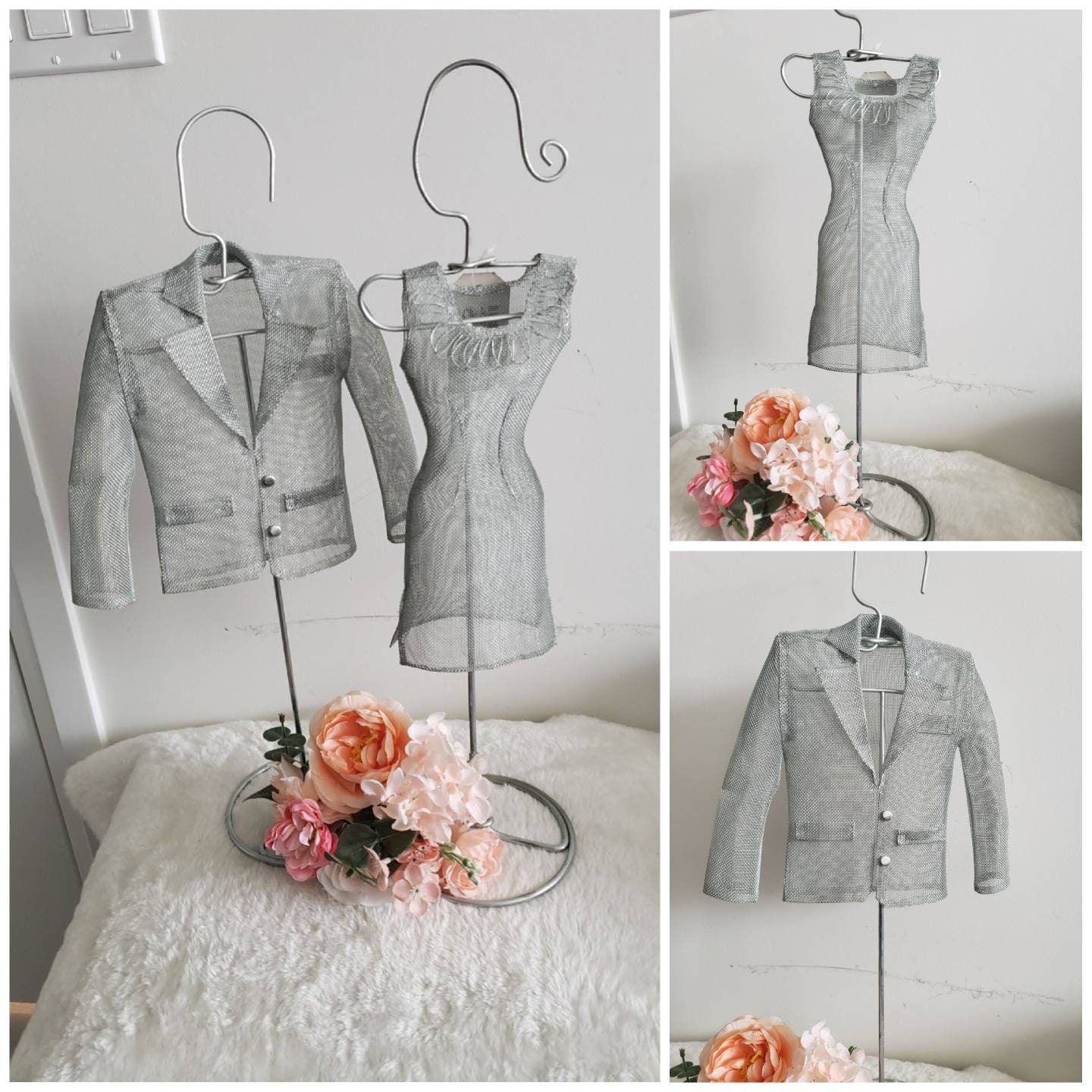Vintage IKEA TRÅD Mesh Forms/ Dress Form & Men's Suit Blazer Table ...