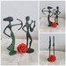 Vintage Ancient Greek Roman Oxidized Bronze Mythology Deities Statues ...