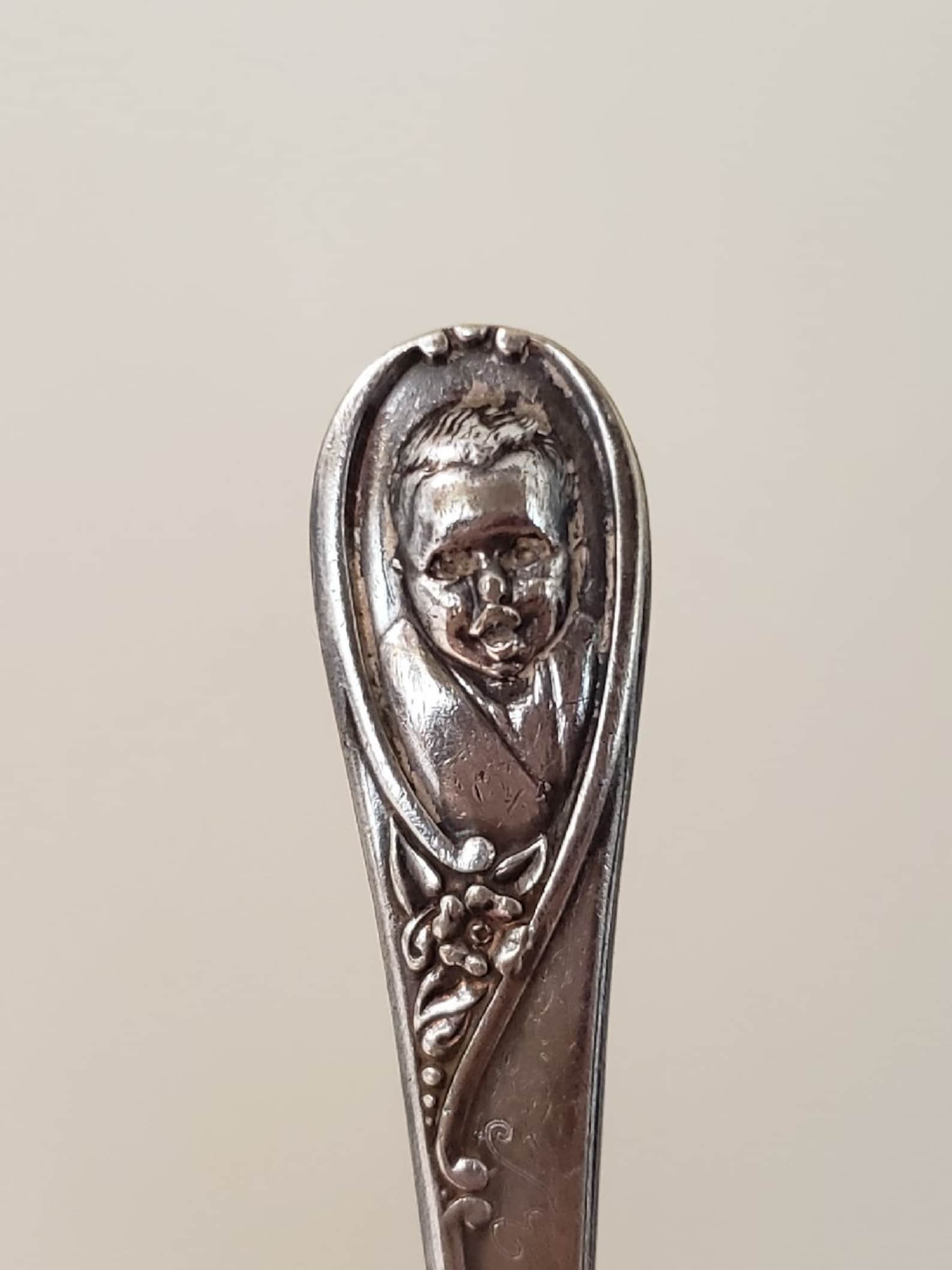 Mid Century Gerber Baby Emblem Spoon Floral Motif Long Handle - Etsy Canada