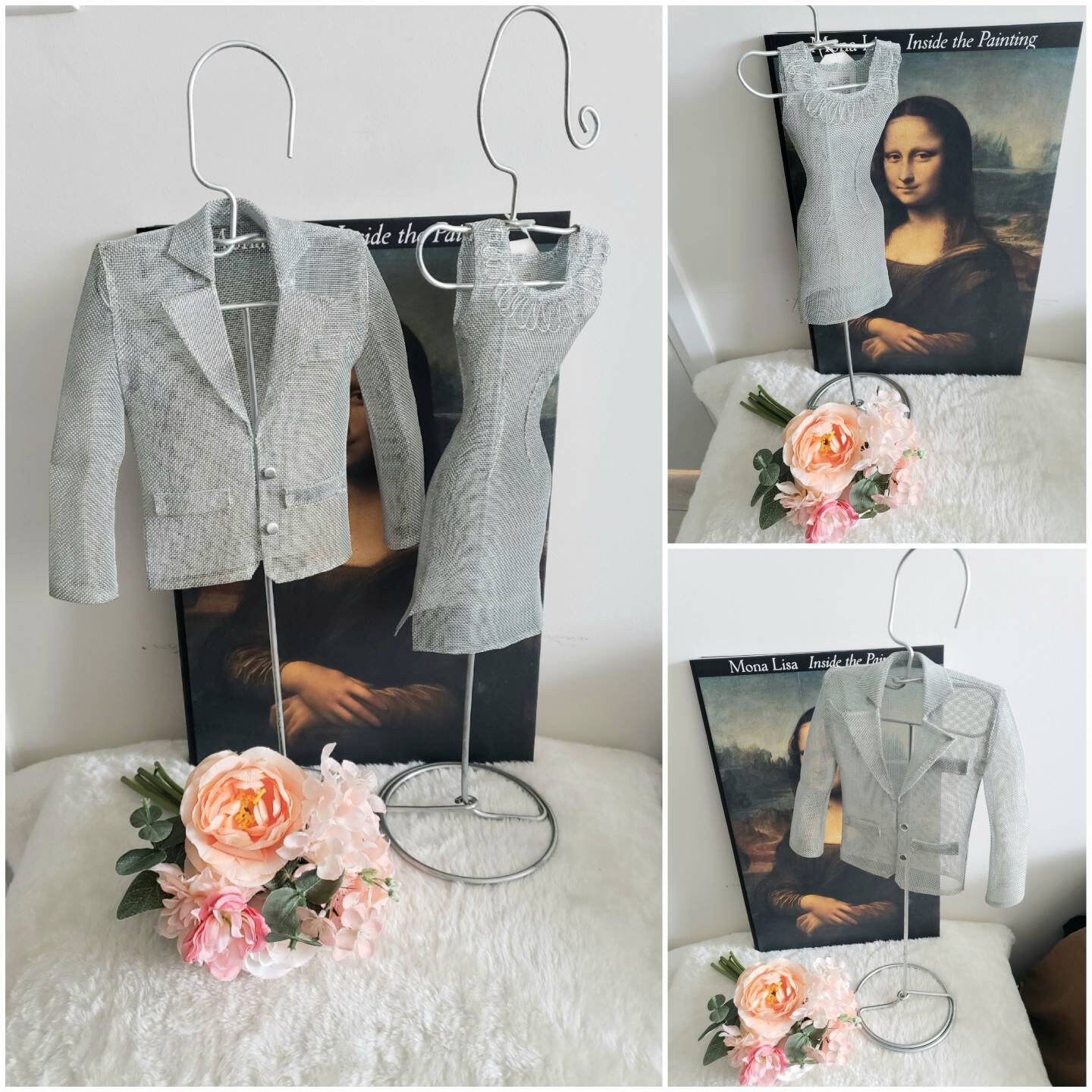 Vintage IKEA TRÅD Mesh Forms/ Dress Form & Men's Suit Blazer Table ...