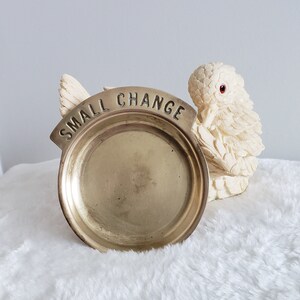 Vintage Brass Small Change Dish 1970's Catch-all Retro Home/ Front ...