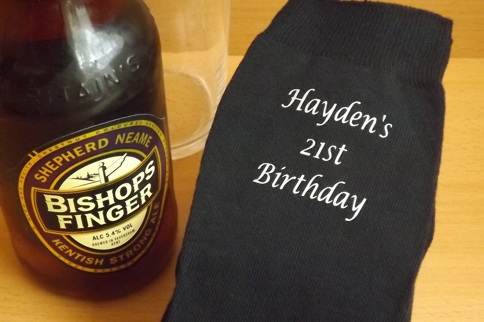 Celebration Socks Personalised - 18th / 21st / 30th / 40th / 50th ...