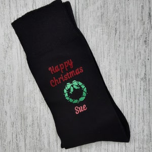 Christmas Socks for Someone Special - Add a Name & Make Them Personal ...
