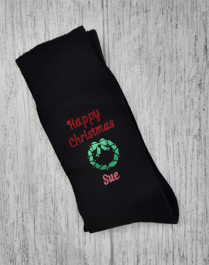Christmas Socks for Someone Special - Add a Name & Make Them Personal ...
