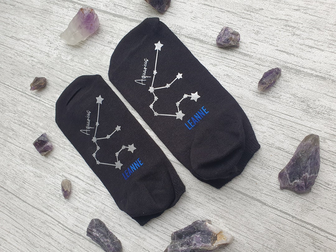 Star Sign Socks - Zodiac - Stars - Horoscope - Libra - Pisces ...
