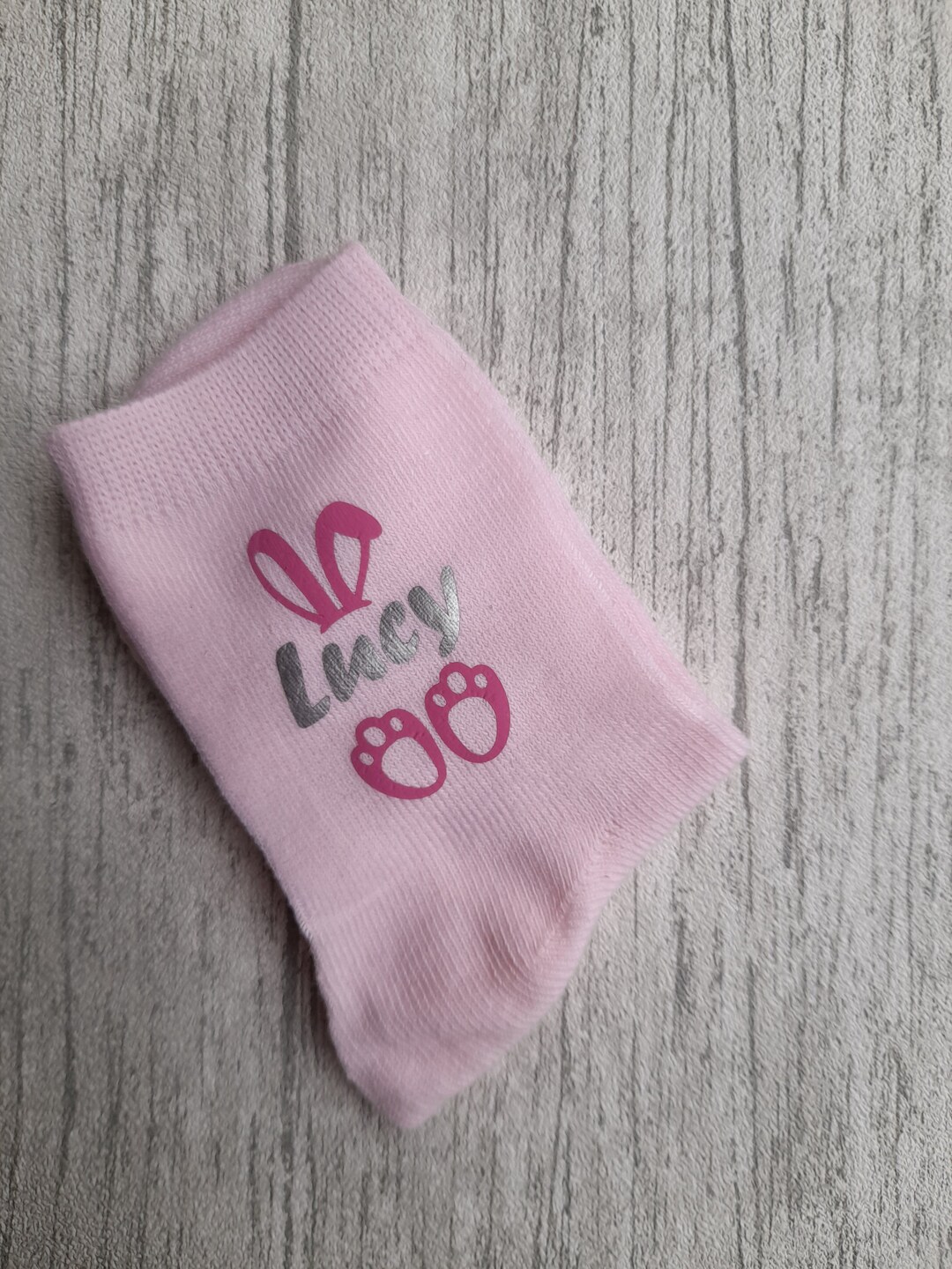 Childen's Easter Socks - Personalised Easter Socks - Kid's Personalised ...