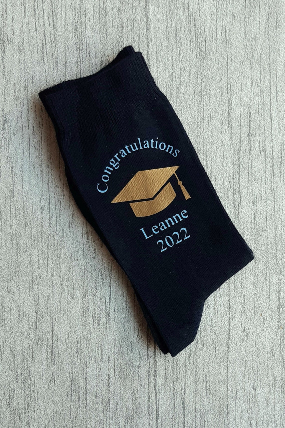 Graduation Socks Personalised Graduation Socks Choice of | Etsy UK