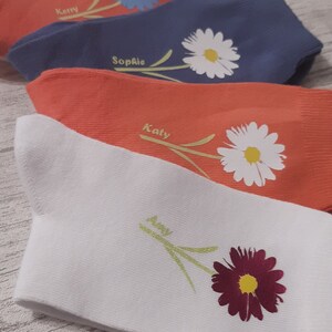 Personalised Daisy Socks - Fresh as a Daisy Socks - New in Summer ...