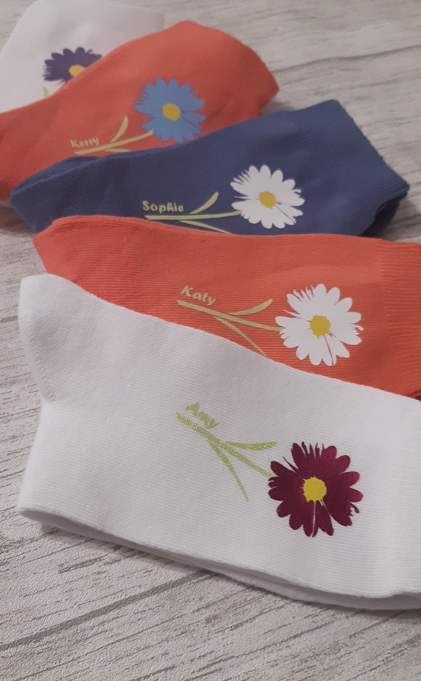 Personalised Daisy Socks Fresh as a Daisy Socks New in - Etsy UK