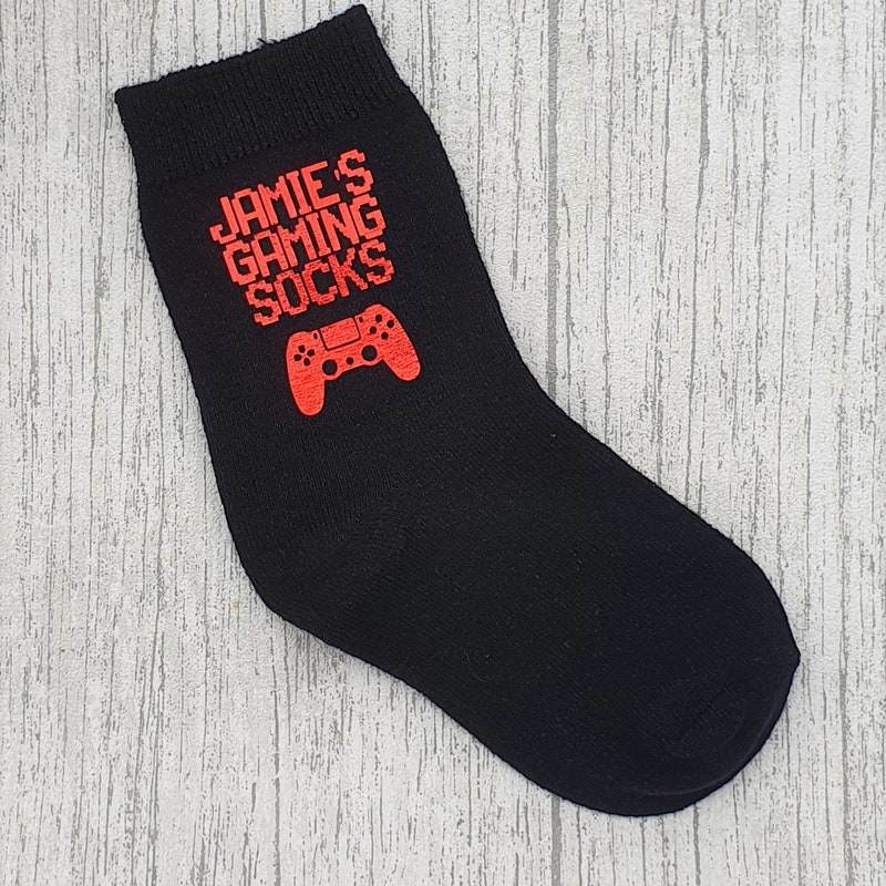 Kids Gaming Socks - Etsy