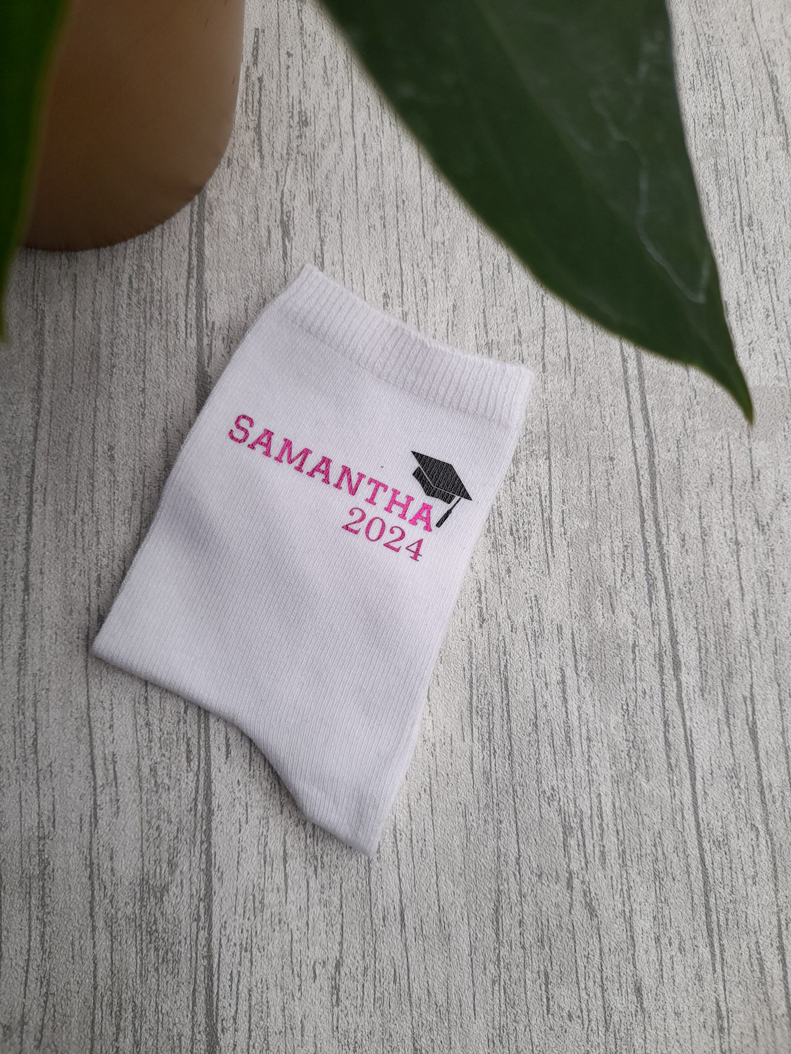 Graduation Socks - Personalised Graduation Socks - Grad - Choice of ...