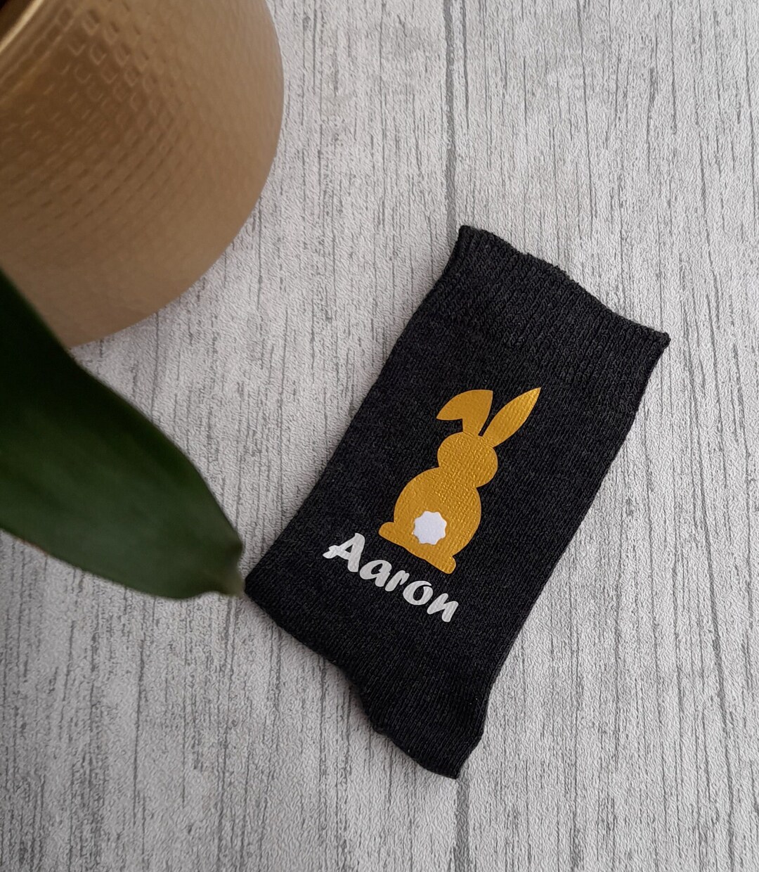Childen's Easter Bunny Socks - Personalised Easter Bunny Socks - Kid's ...