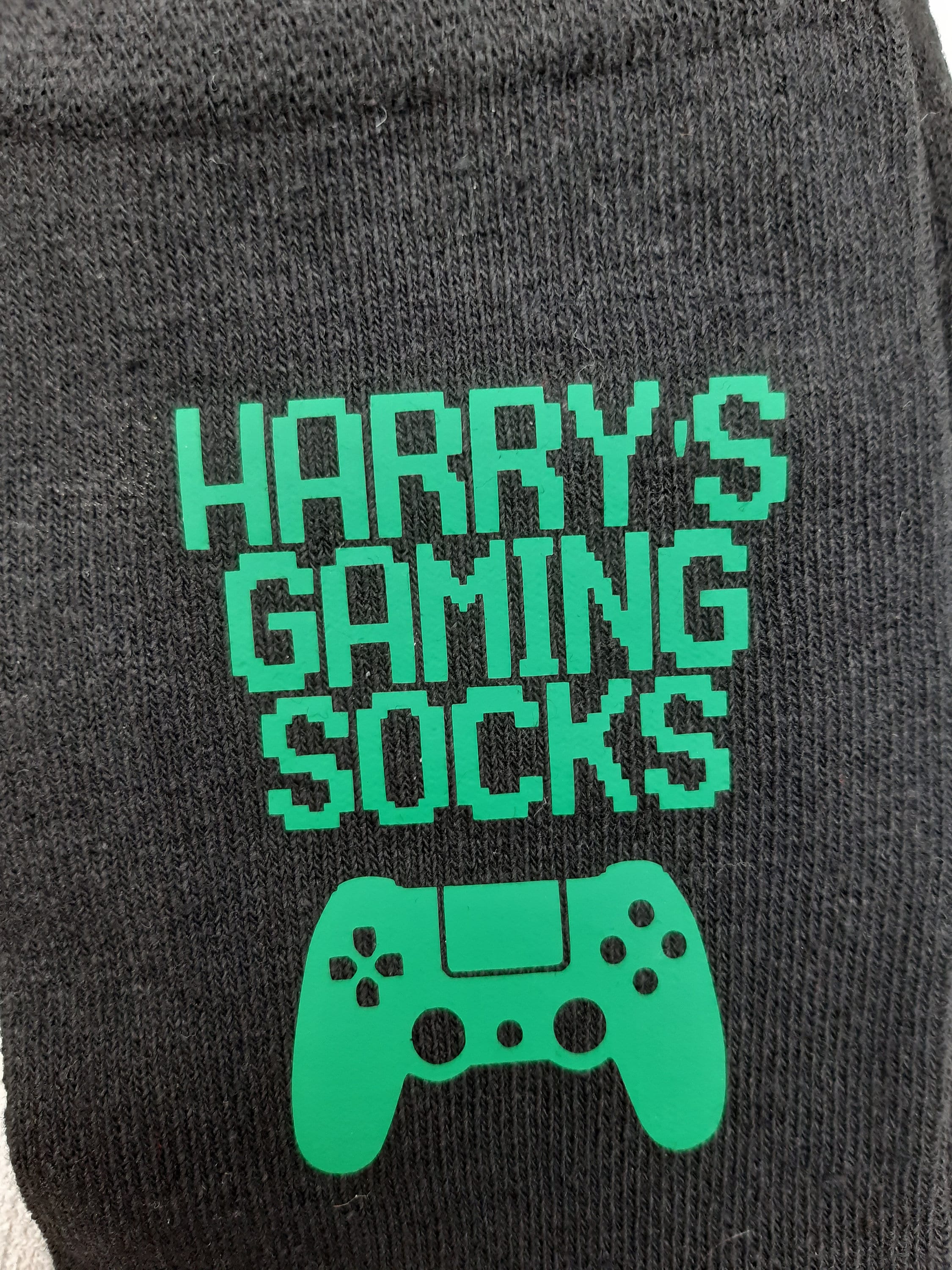 Personalised Gaming Socks Gamer Socks Personalised Gift - Etsy