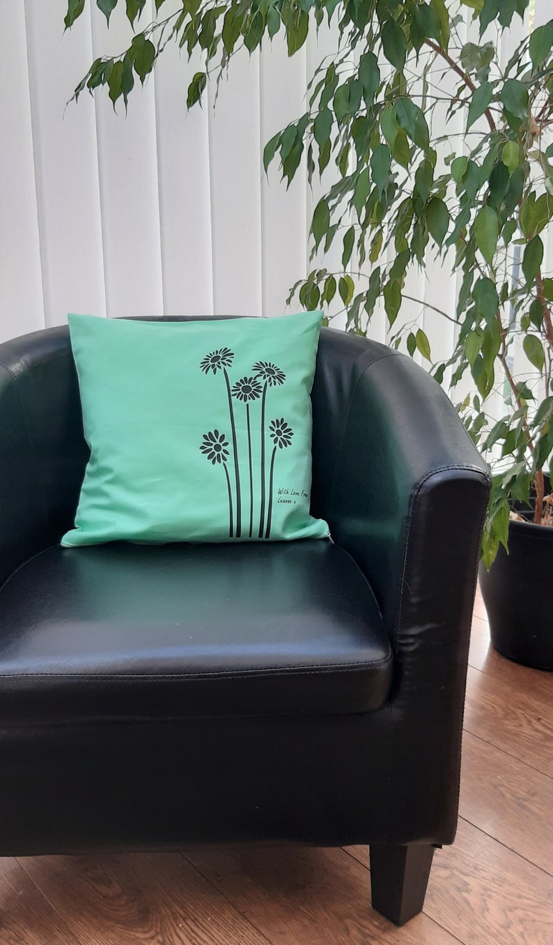Personalised Daisy Cushion With Love From Home Decor - Etsy UK