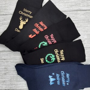 Christmas Socks for Someone Special - Add a Name & Make Them Personal ...