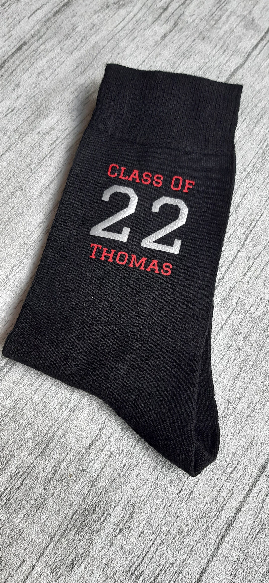 Class of 25 Socks - College Leaving Socks - Graduation Socks ...