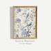 French Blue Wall Art, Drawing, Floral, French Toile, Botanical, Birds ...