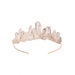 Quartz Cluster Crown Raw Clear Crystal Crownboho Crystal - Etsy