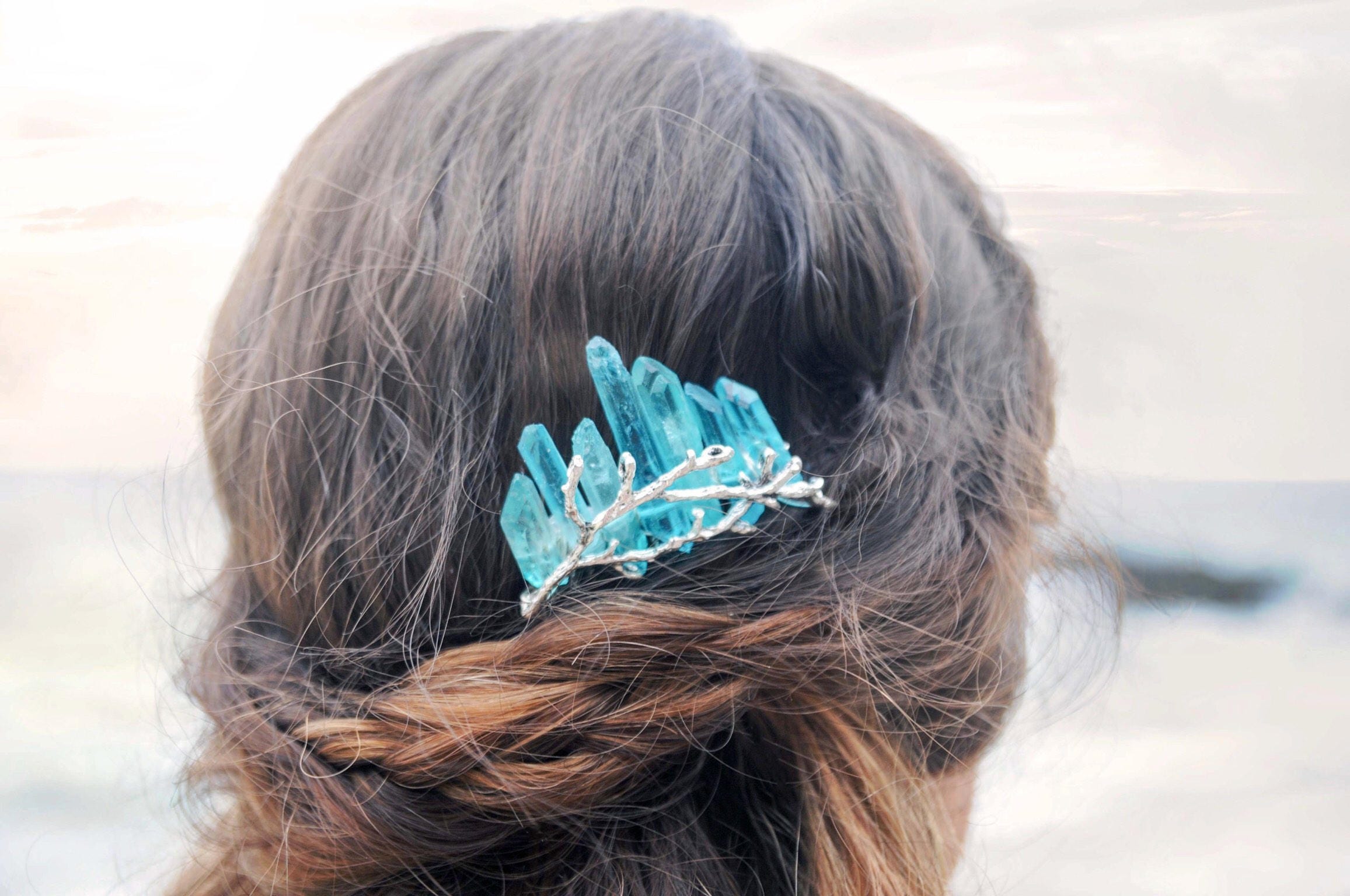 Crystal Hair Comb Bridesmaid Hair Comb Boho Hair Pin Hair - Etsy