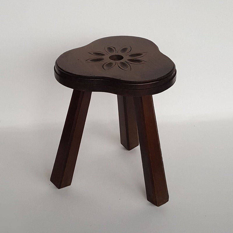 Three Legged Stool - Etsy