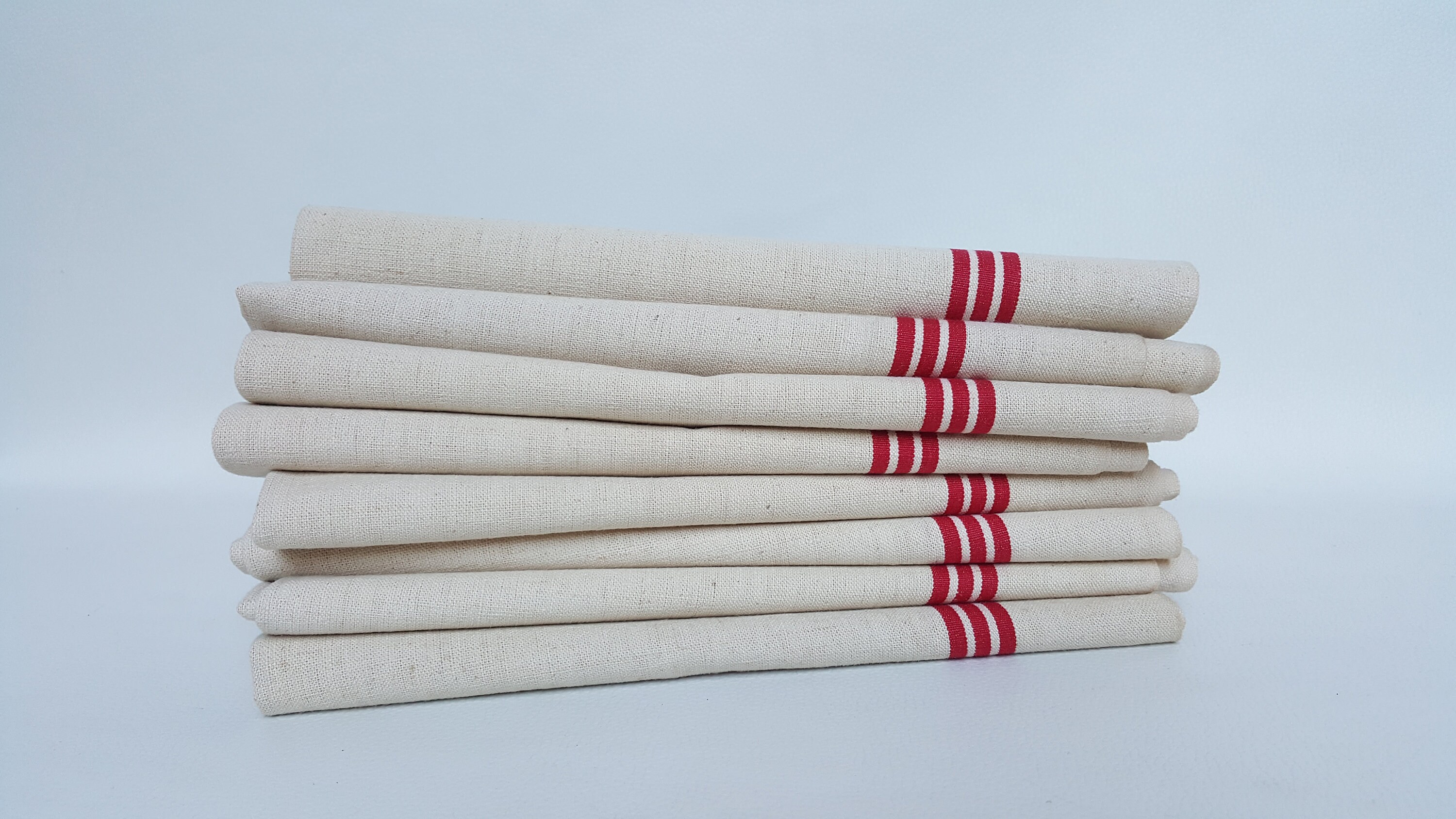 French Vintage Large Torchon / French Vintage Kitchen Cloth / - Etsy