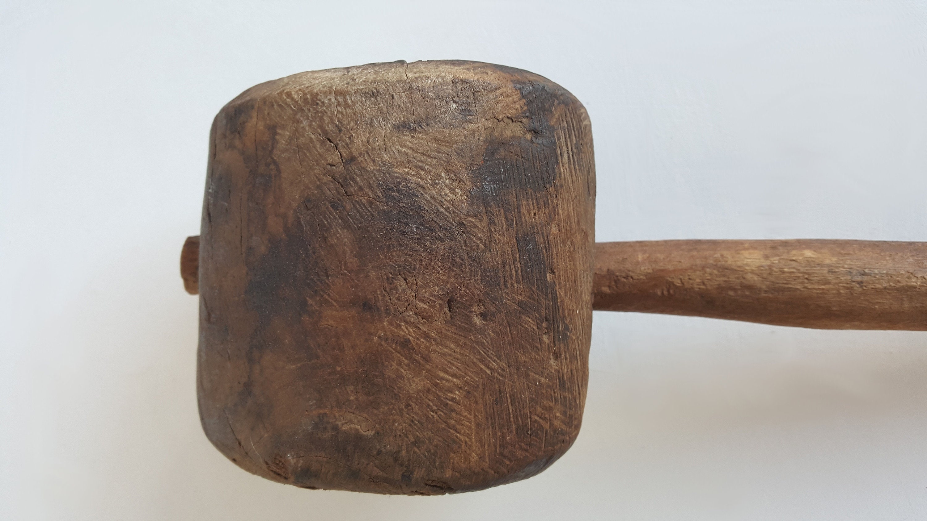 French Vintage Wooden Mallet Old Tools Woodworking Tool - Etsy