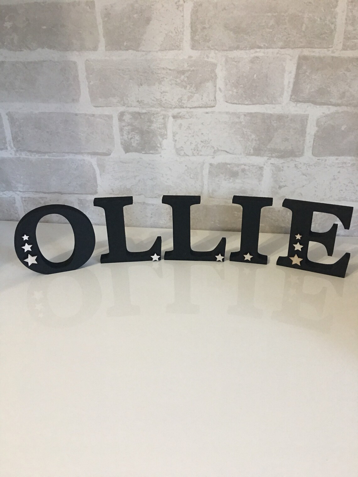 Wooden Letters Freestanding Wooden Names Nursery Letters - Etsy