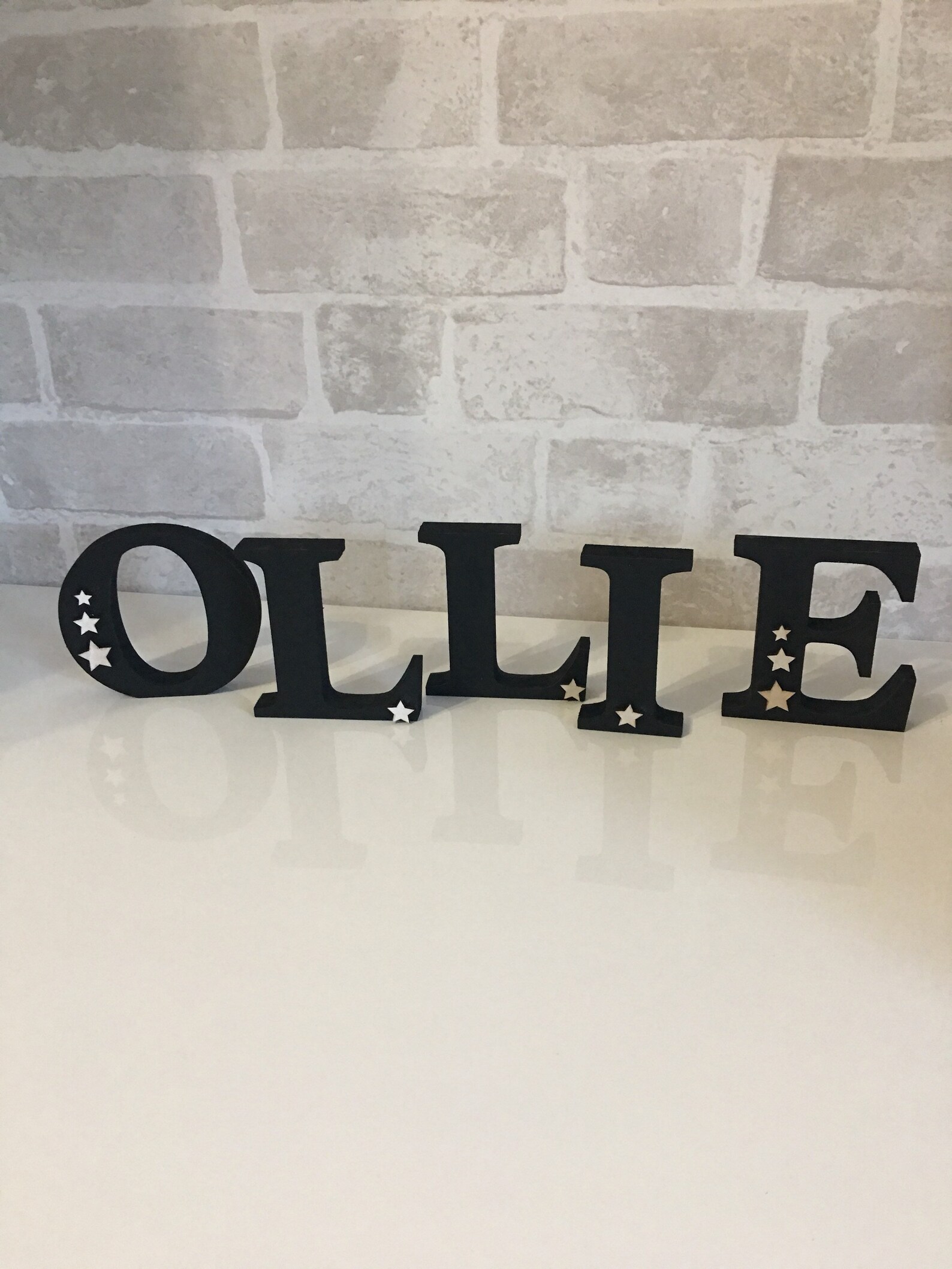 Wooden Letters Freestanding Wooden Names Nursery Letters - Etsy