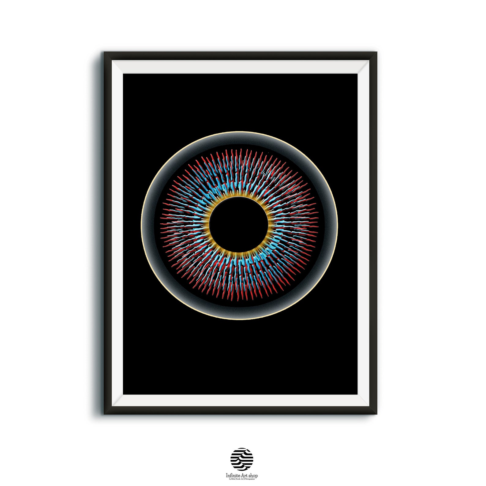 Shine on You Crazy Diamond.psychedelic Wall Art digital - Etsy