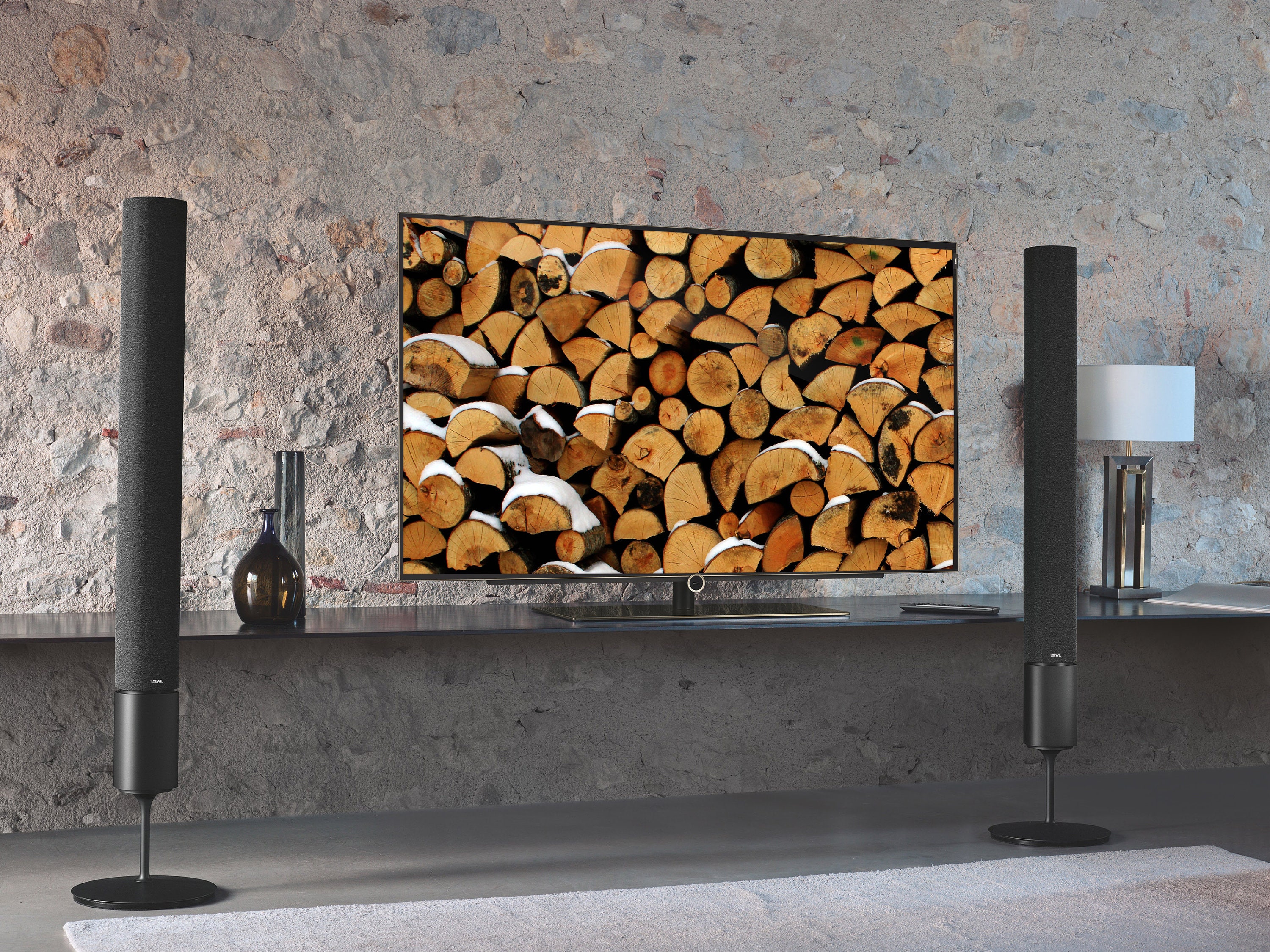 Samsung Frame TV Art Wood Logs Pile Photo Firewood Log - Etsy
