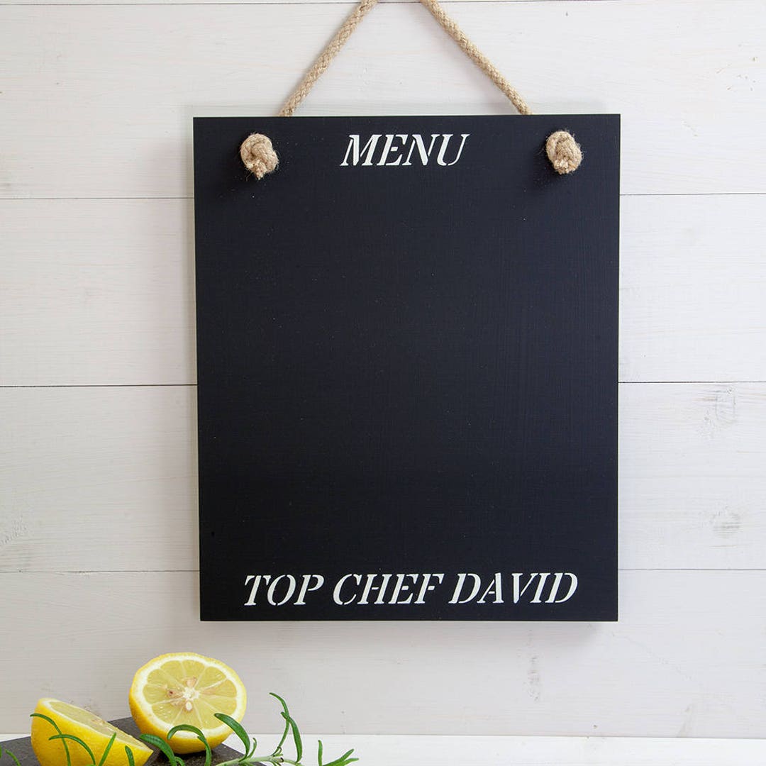 Personalised Chalkboard - Etsy UK