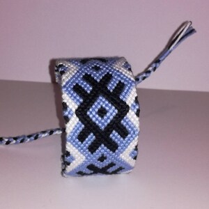 Tribal Friendship Bracelet Native Style Knotted Bracelet Braided Wrist ...