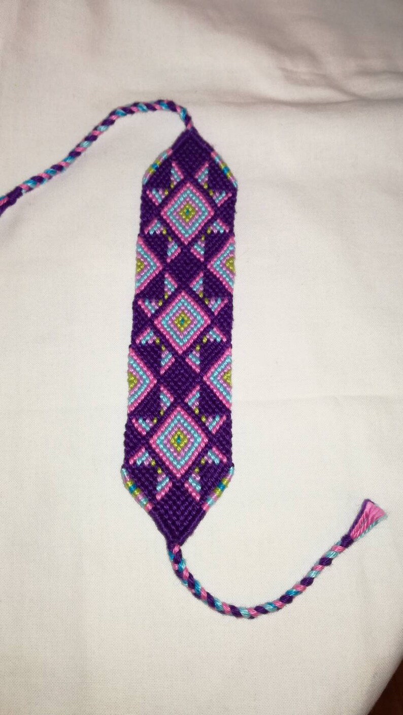 Native American knotted bracelets Braided wrist band | Etsy