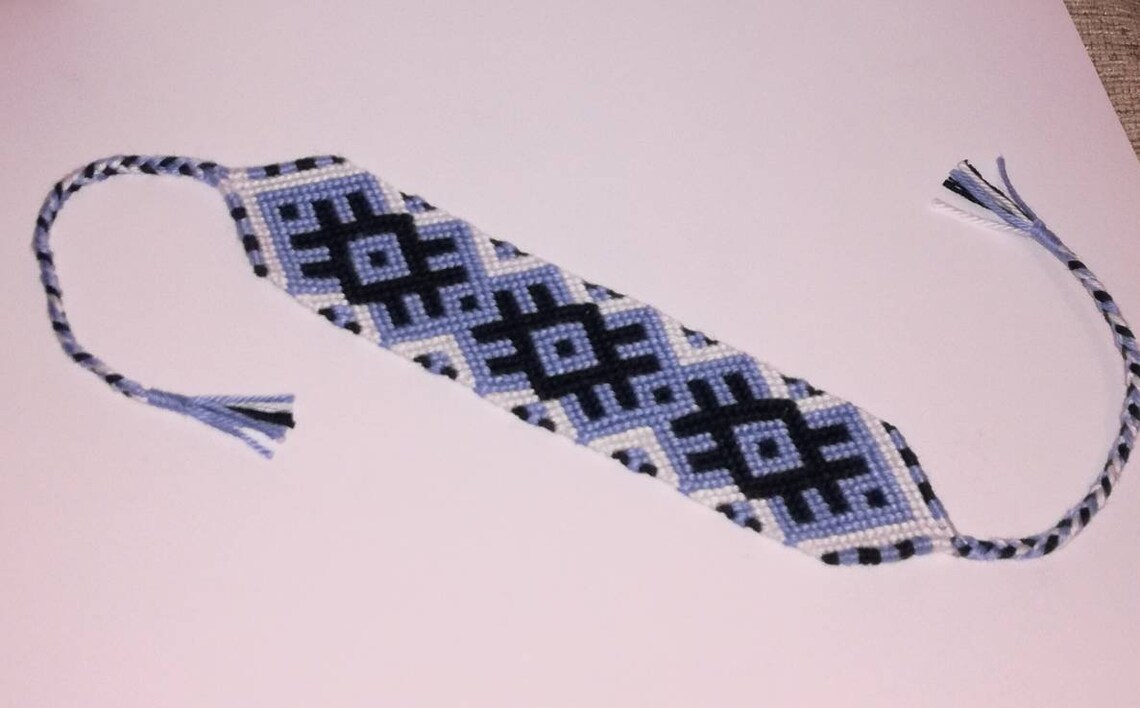 Tribal Friendship Bracelet Native Style Knotted Bracelet | Etsy