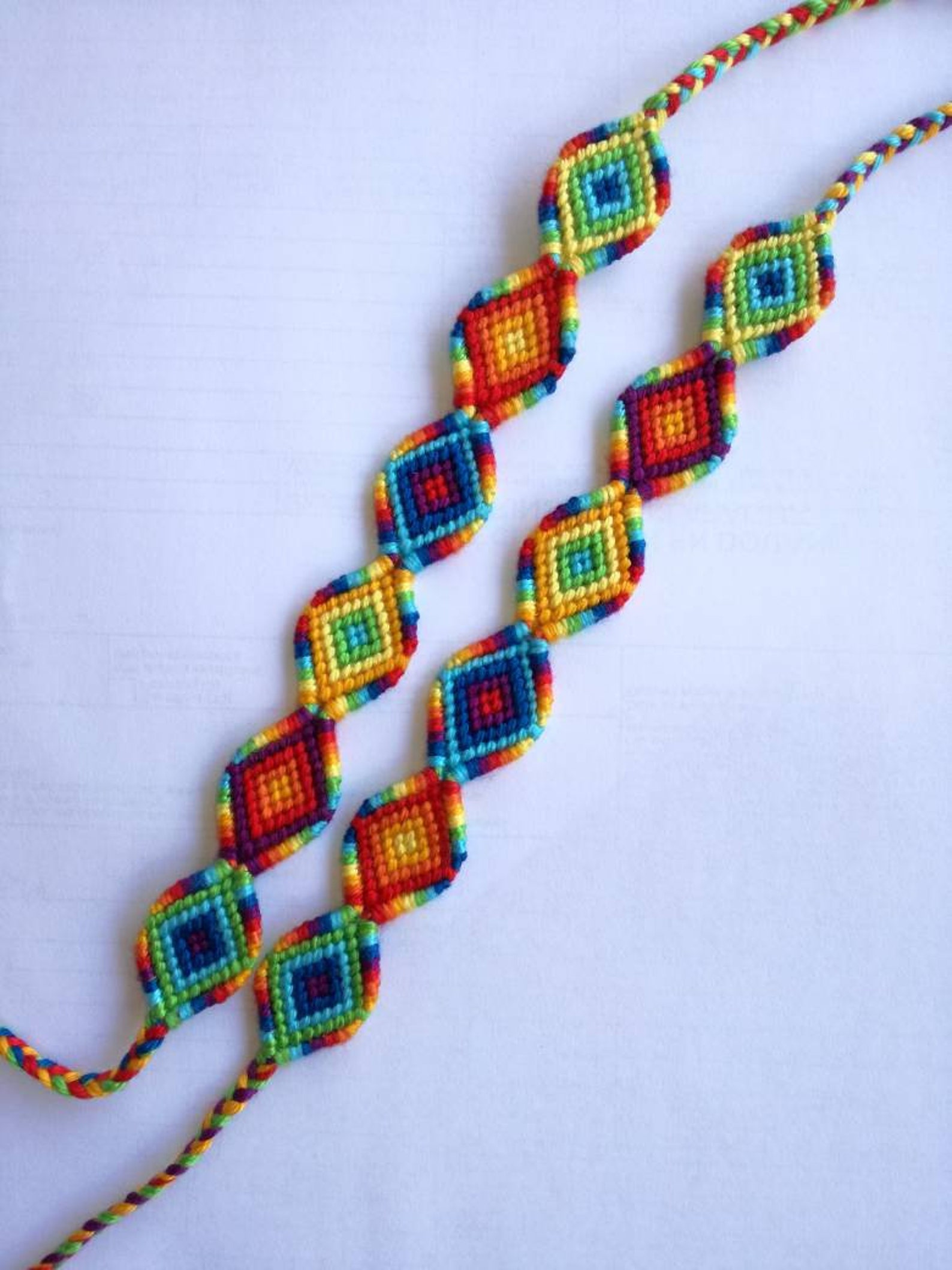 Colourful Indian bracelet Friendship bracelet Indian knot | Etsy