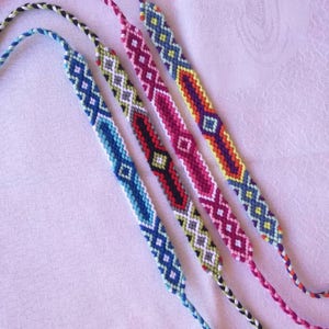 Tribal Braided Bracelet, Friendship Bracelet, Handwoven Bracelet, Wrist ...