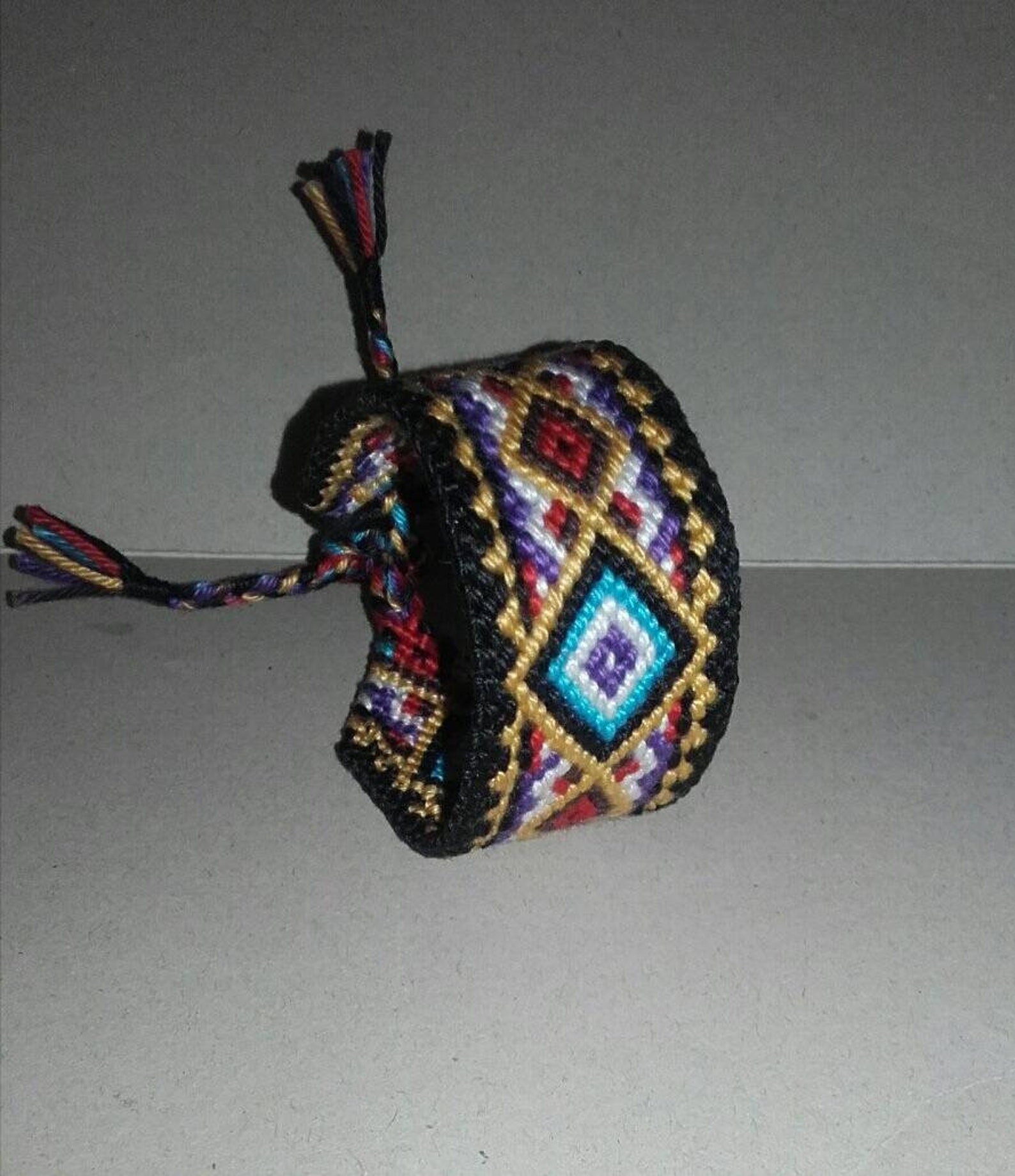 Native American Braided Bracelet Friendship Bracelet Knotted - Etsy