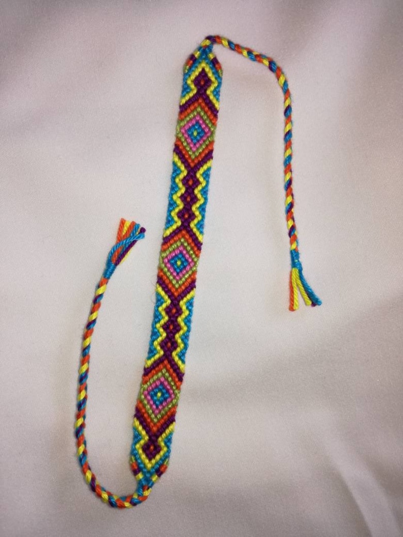 Tribal Friendship Bracelet Braided Jewelry Handwoven Bracelet - Etsy