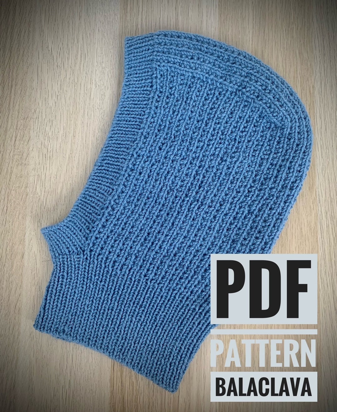Balaclava KNITTING PATTERN for Women, Instant Download PDF Beginner ...