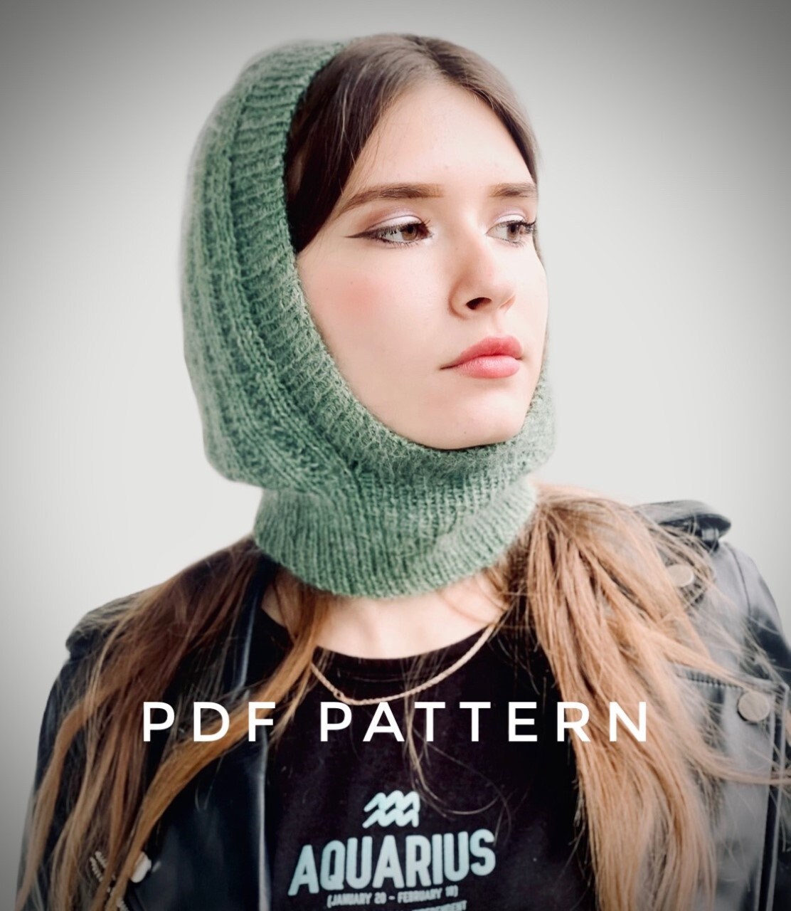 Balaclava KNITTING PATTERN for Women Instant Download PDF - Etsy