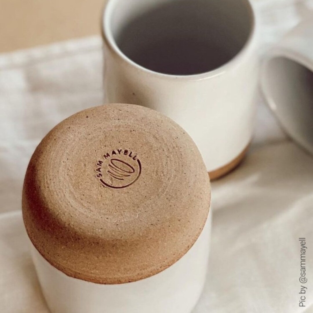 Custom Pottery Stamp for Clay, Logo Stamp for Ceramics, Clay Lover Gift ...