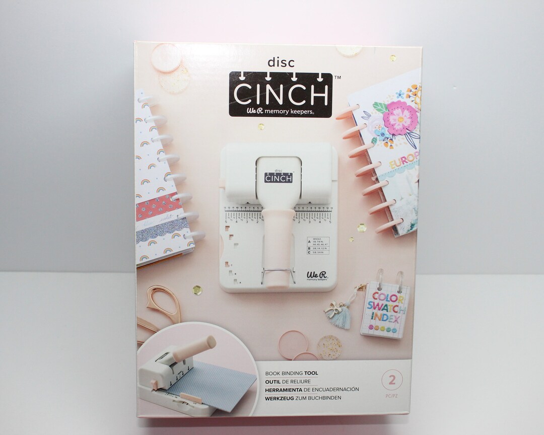 We R Memory Keepers Disc Cinch Book Binding Tool New in Box - Etsy