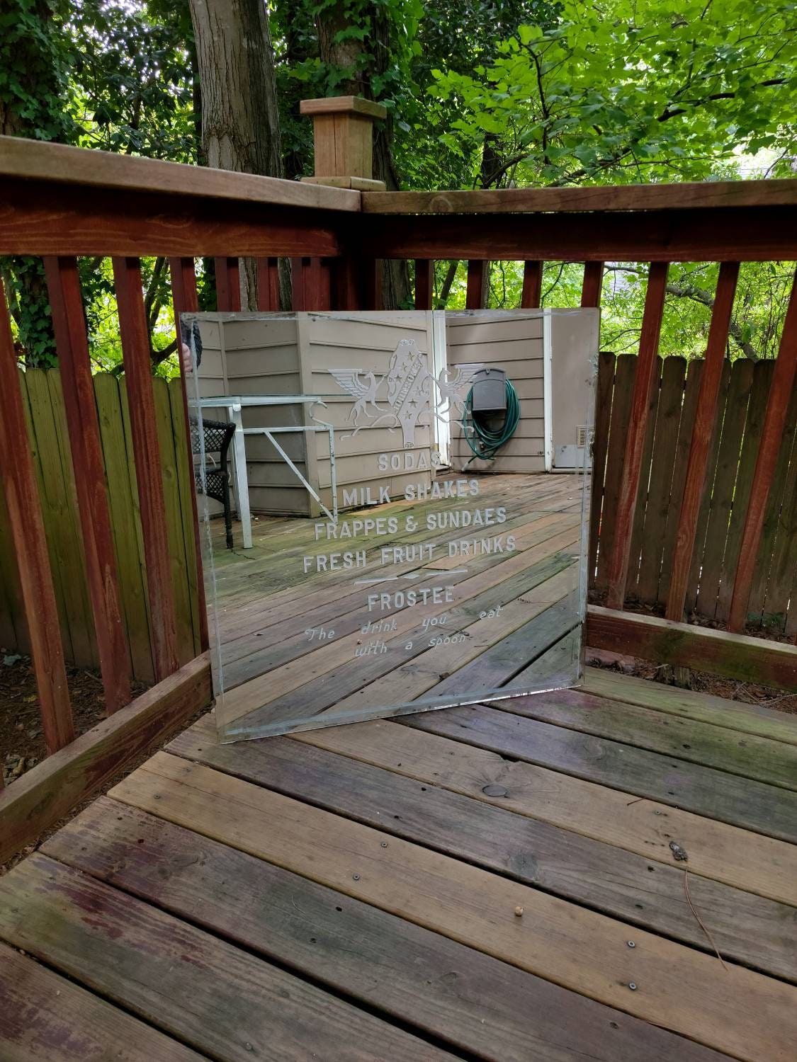 Vintage Howard Johnson's Ice Cream Etched Mirror Menu Hojo - Etsy