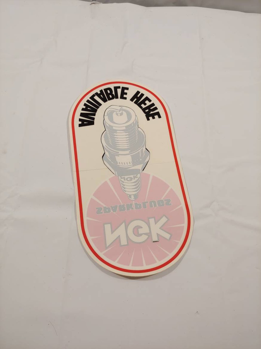 Vintage NGK Spark Plugs Decal Sticker - Etsy