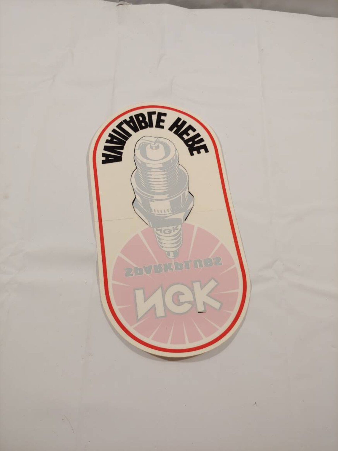 Vintage NGK Spark Plugs Decal Sticker - Etsy